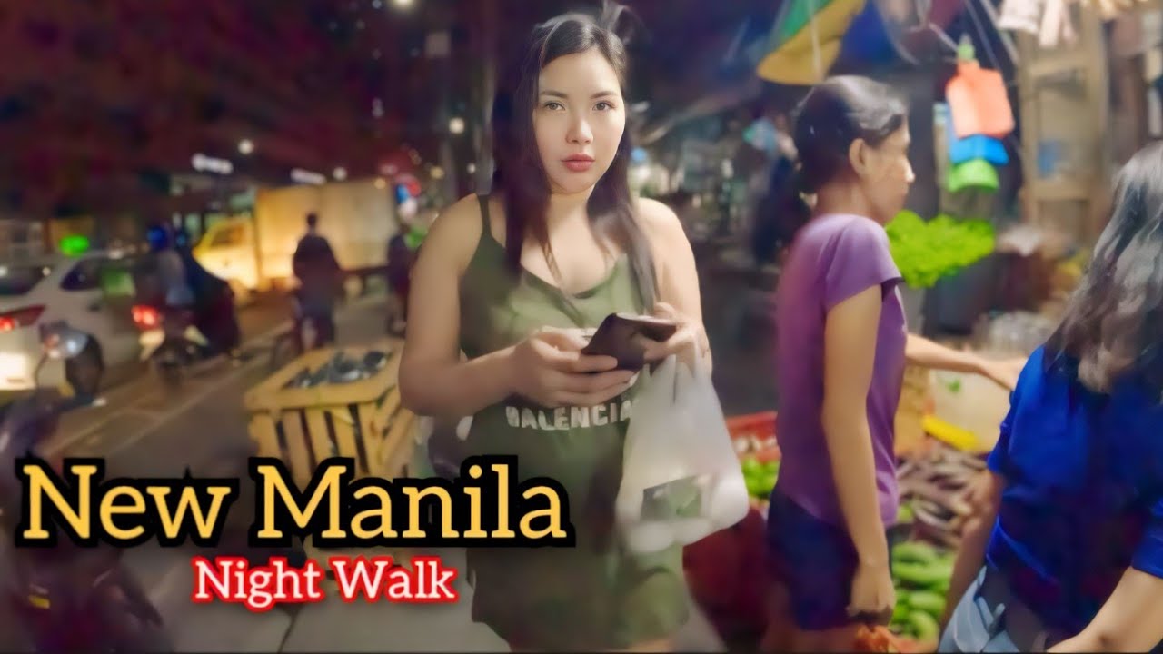 Walking New Manila QC. Philippines - Walking Tour - YouTube