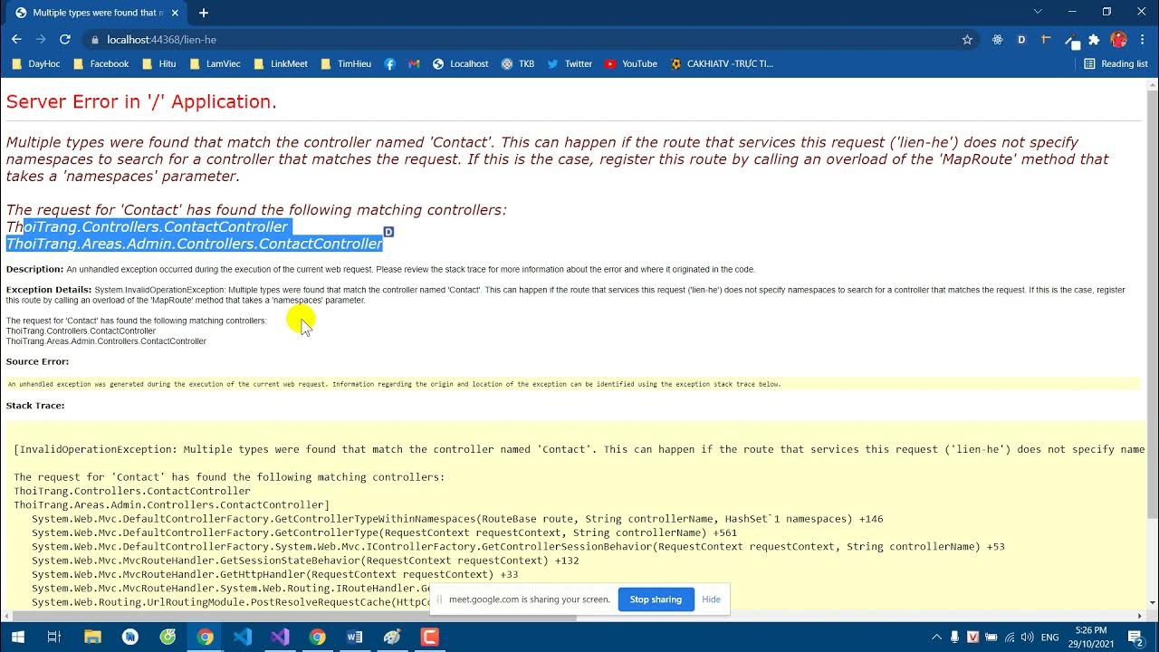 Hướng dẫn tùy biên URL trang người dùng 1 cấp trong ASP NET MVC - YouTube