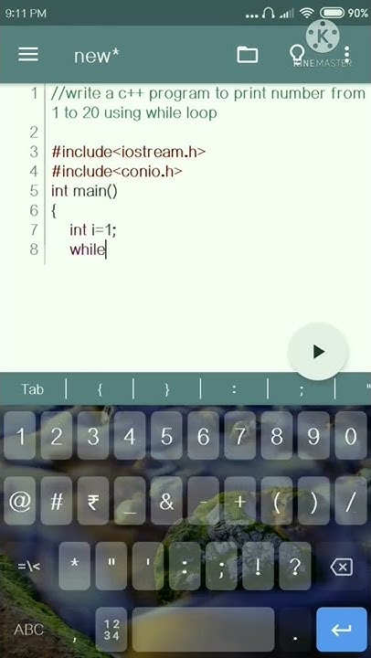 write a c++ program to print numbers 1 to 20 using while loop.#shorts ...