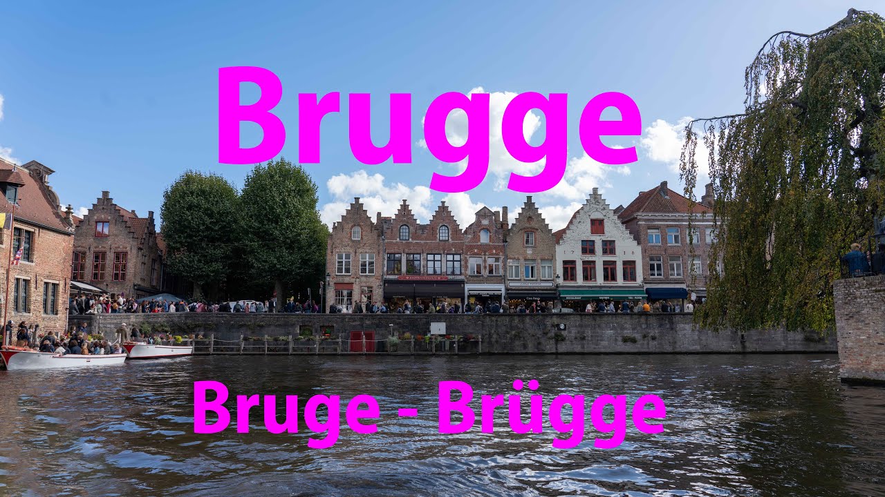 Brügge Bootsfahrt Grachten - Boottocht Grachten Brugge - Boat trip ...