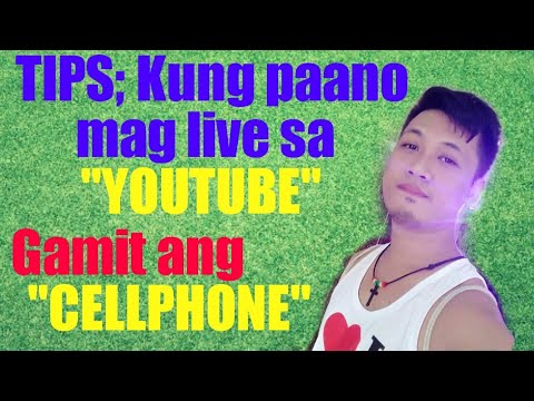 Paano mag live sa YouTube;Gamit angCellphone#tutorial#tutorialyoutube# ...