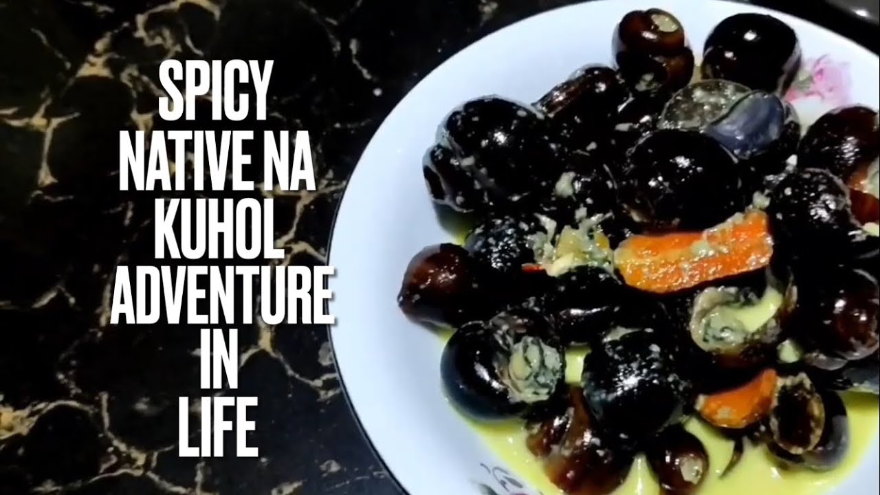 HOT SPICY GINATAANG NATIVE NA KUHOL…. - YouTube