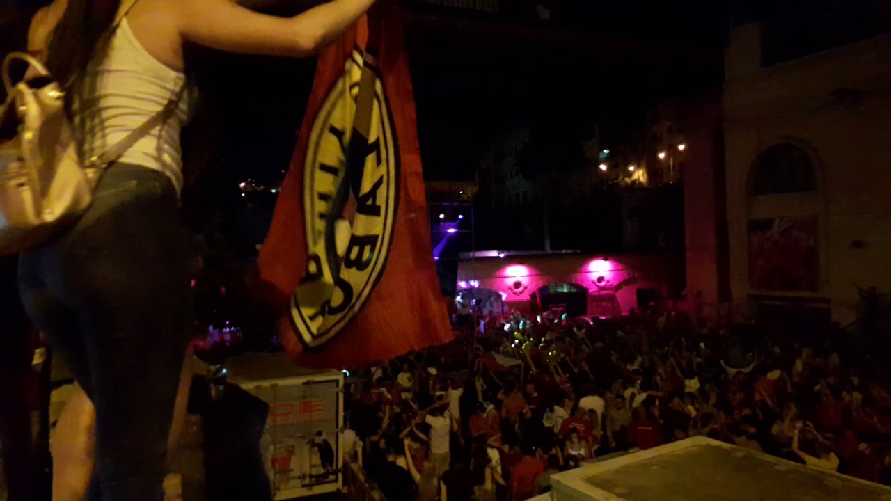 Partit Laburista party at San Ġiljan 2017 - YouTube