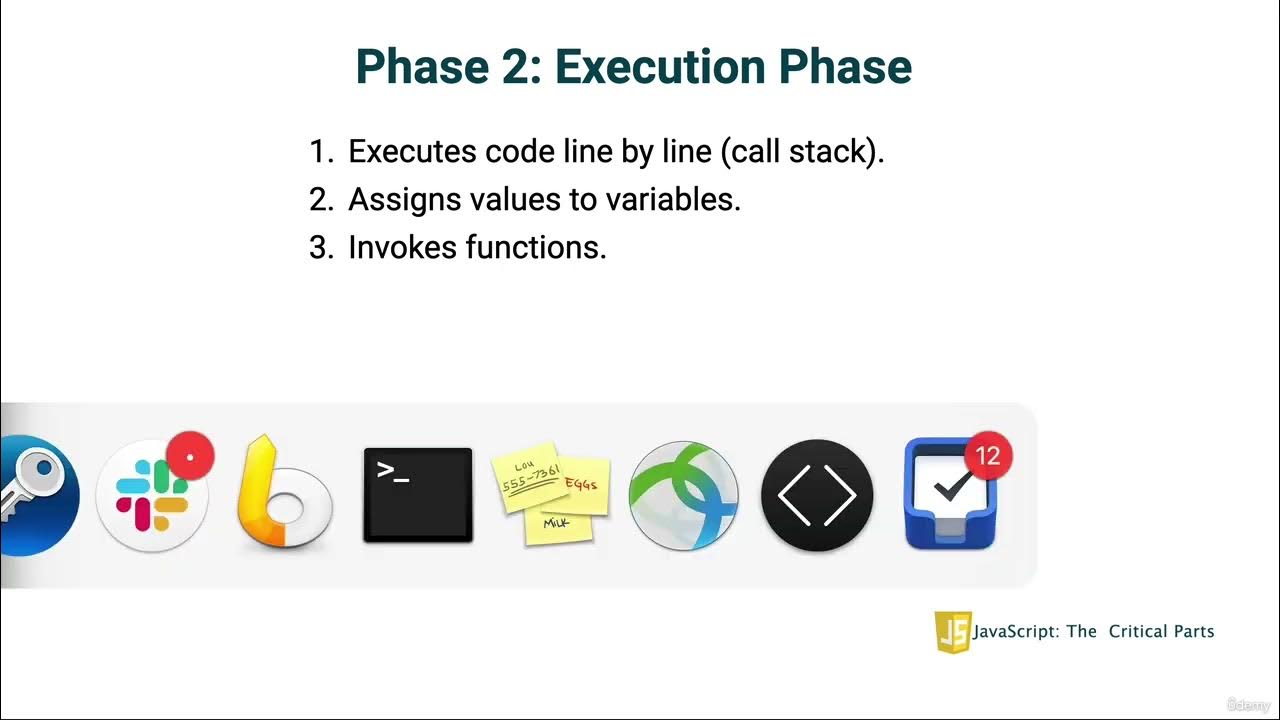 JavaScript Critical Parts 0302 The Execution Context - YouTube