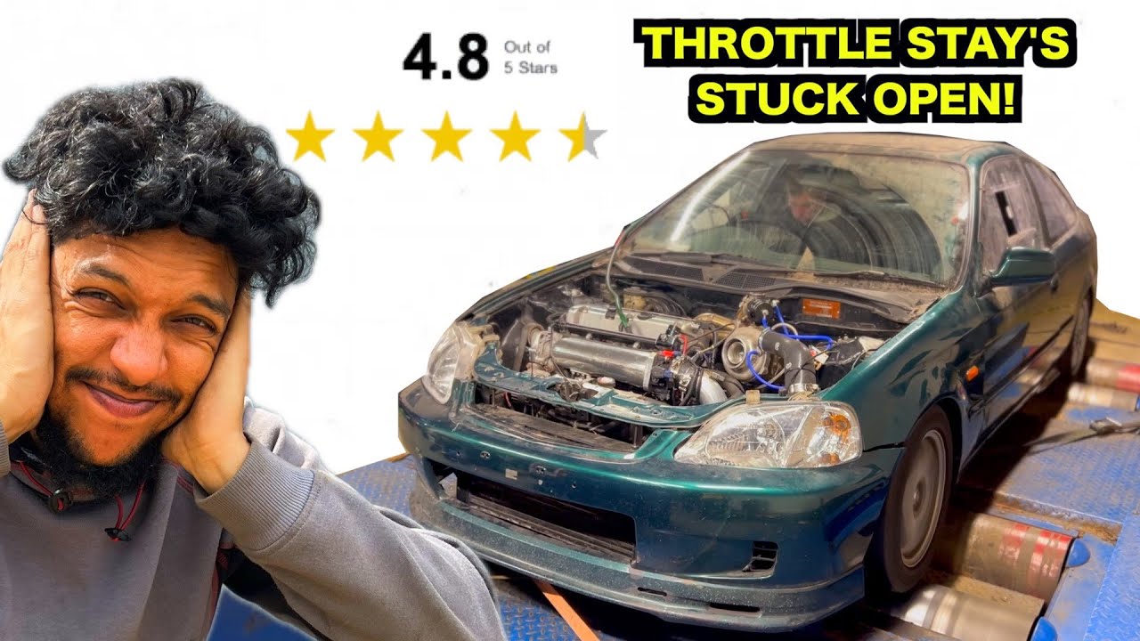 I ALMOST LOST MY £20000 Honda Civic build whilst being TUNED! - YouTube