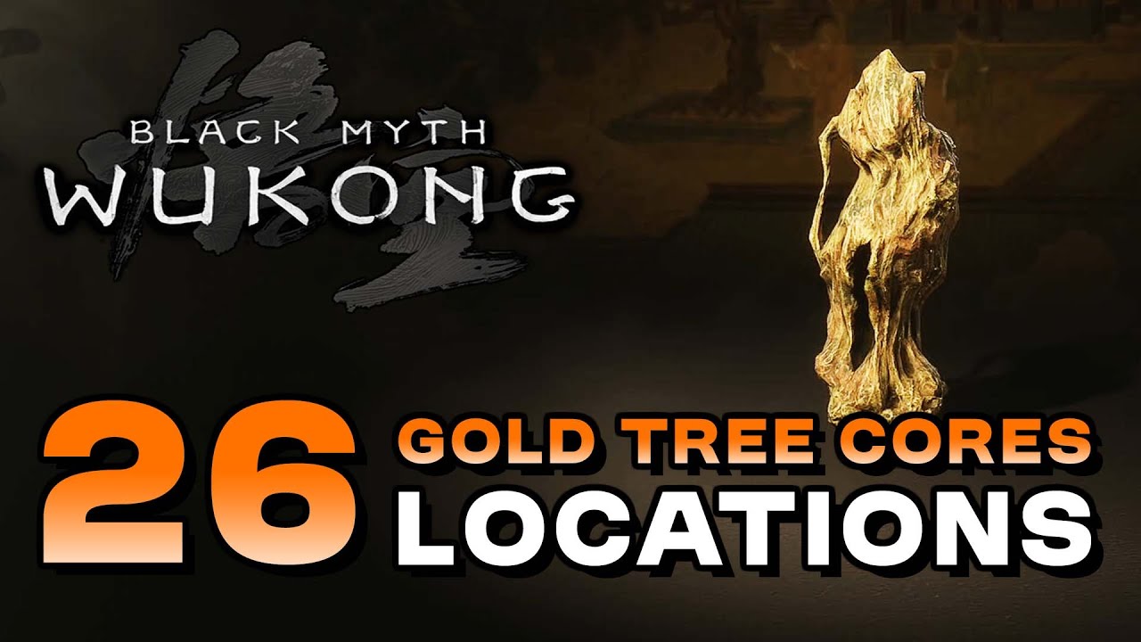 Black Myth: Wukong - All Gold Tree Core Locations (No NG+ / Weapon ...