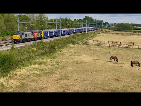 37884 5Q86 Ilford - Newport docks with 322481 321901 for scrap passes ...
