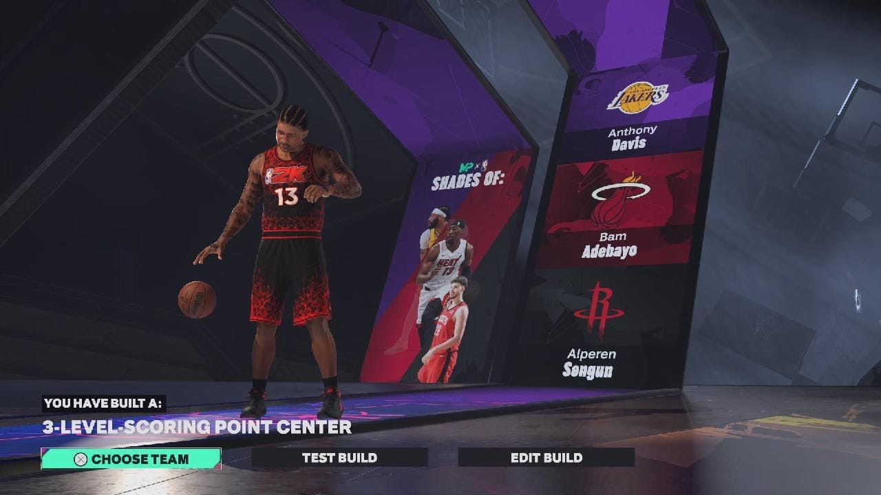 NBA 2K25 CENTER BUILD - 3-LEVEL SCORING POINT CENTER (6'9) - YouTube