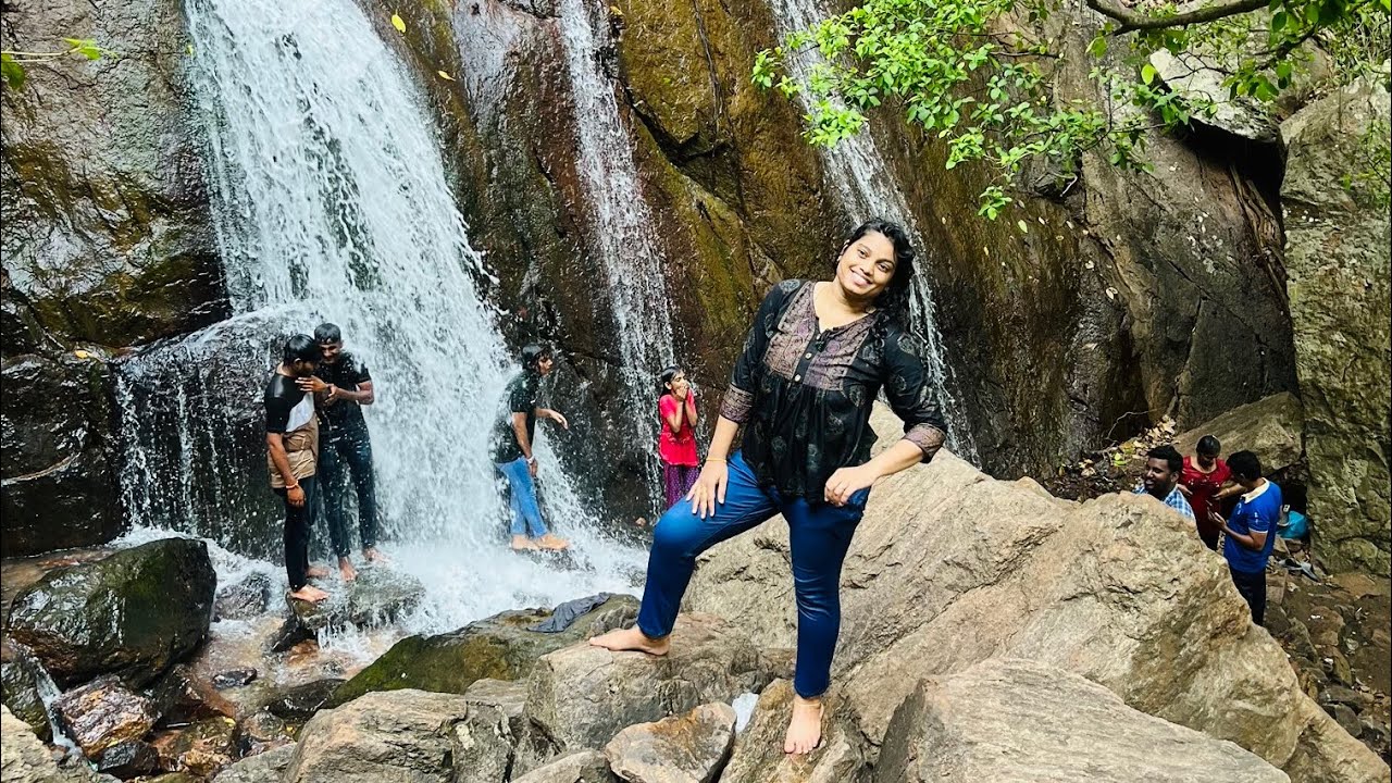 DHARAPALLI waterfalls @AashaLewis - YouTube