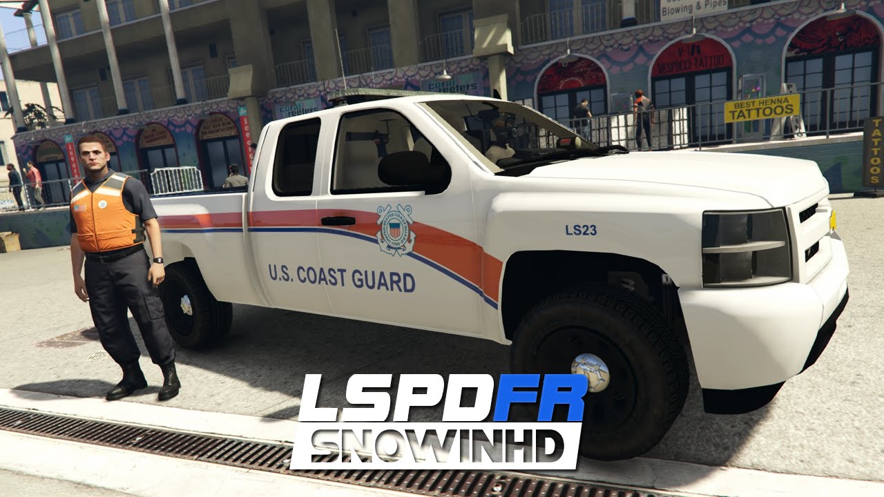 GTA 5: LSPDFR - Day 85 - U.S. Coast Guard - YouTube