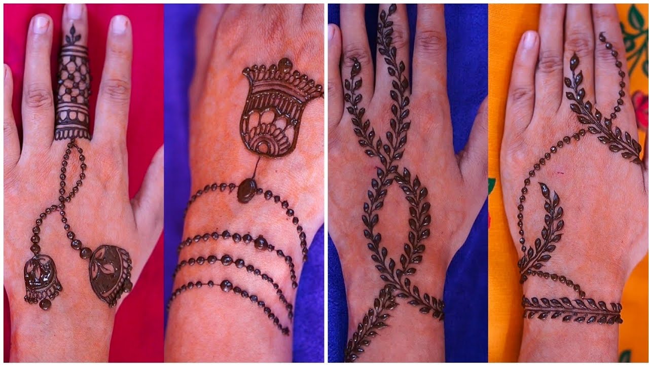 Mehandi kaise lagate hain l 2022 mehndi design l mehandi ka design l ...