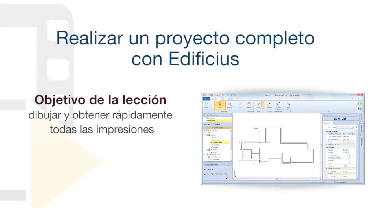 Tutorial de Edificius - Realizar un proyecto completo con Edificius - ACCA software - YouTube