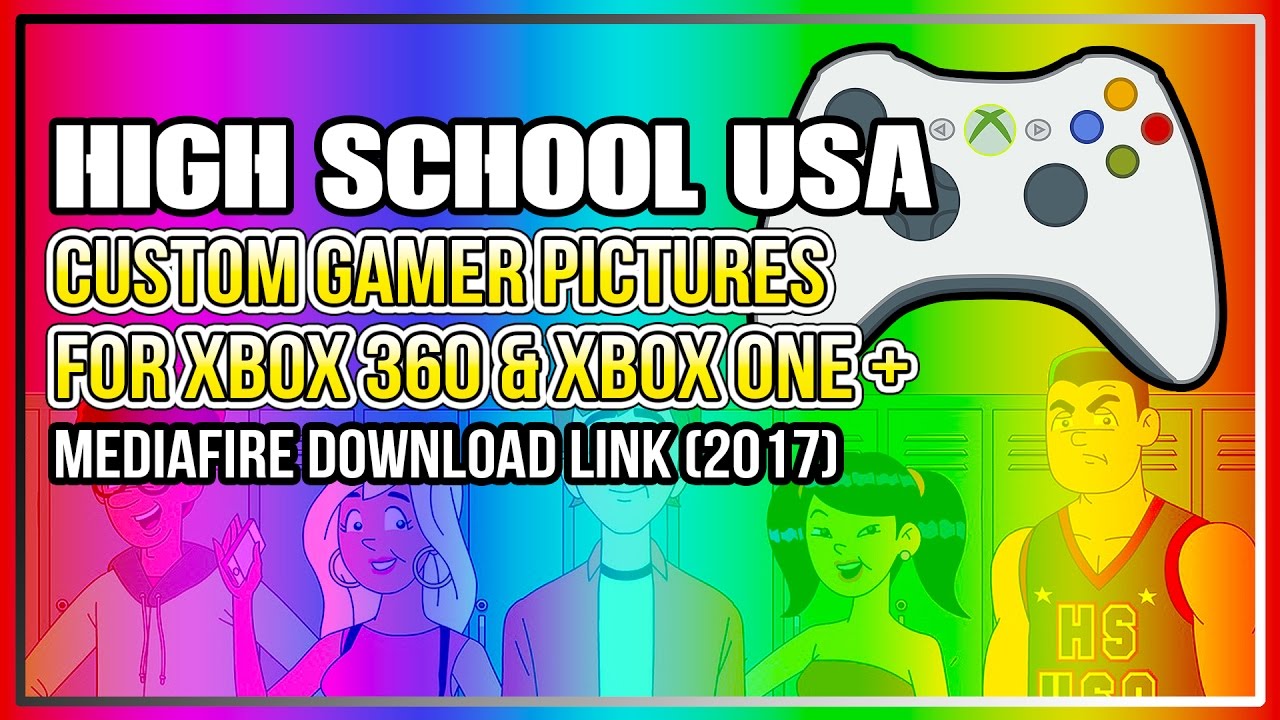 High School USA: Custom Gamer Pictures For Xbox 360 & Xbox One ...