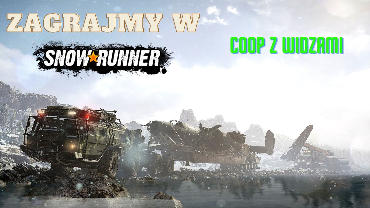 🔴 Zagrajmy w SnowRunner PL - Coop z widzami - YouTube
