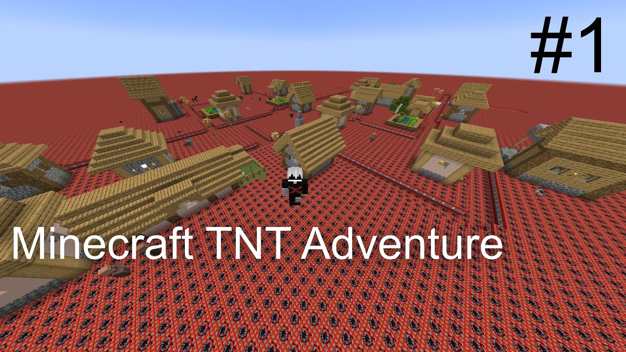 Minecraft tnt blast in village #minecraft #minecraftvideos #shortsfeeds ...