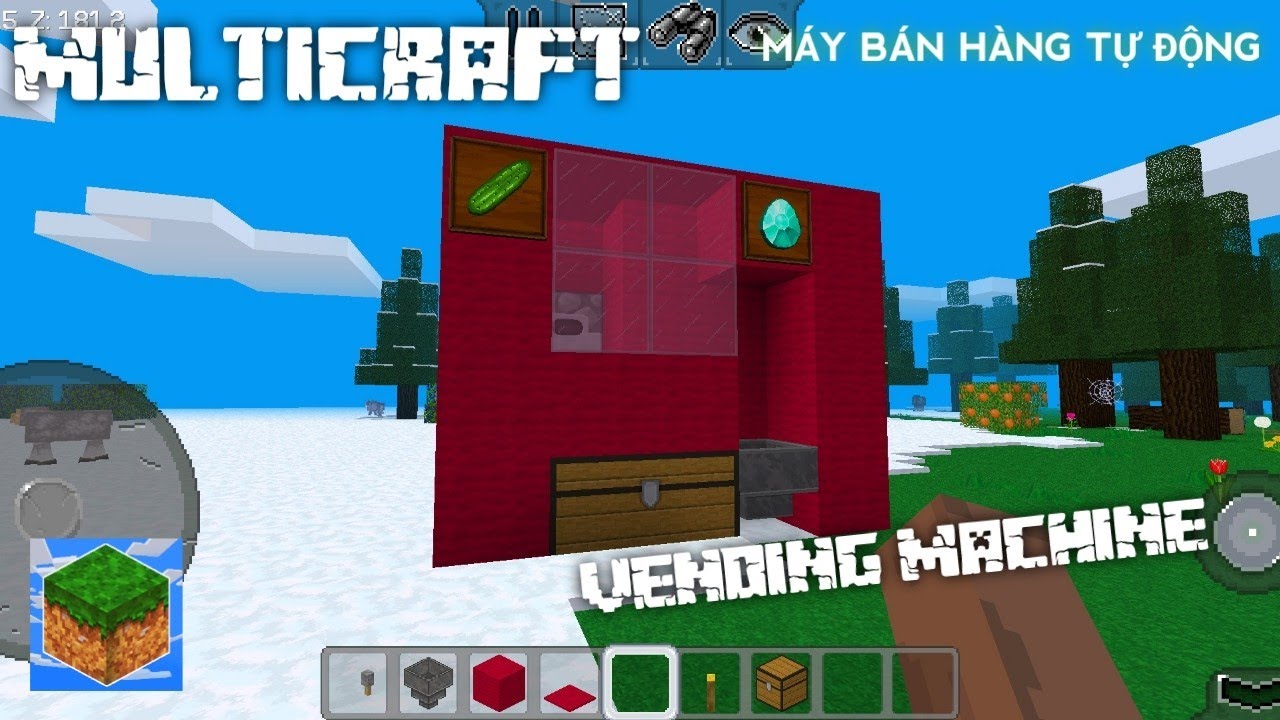 MULTICRAFT: CÁCH LÀM MỘT CHIẾC MÁY BÁN HÀNG TỰ ĐỘNG | VENDING MACHINE ...