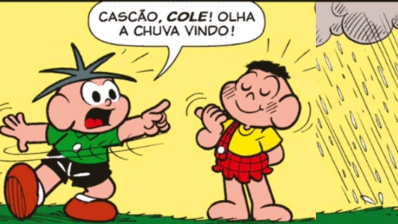 O NOVO CORTE DE CABELO DO CEBOLINHA - QUADRINHOS DA TURMA DA MÔNICA ...