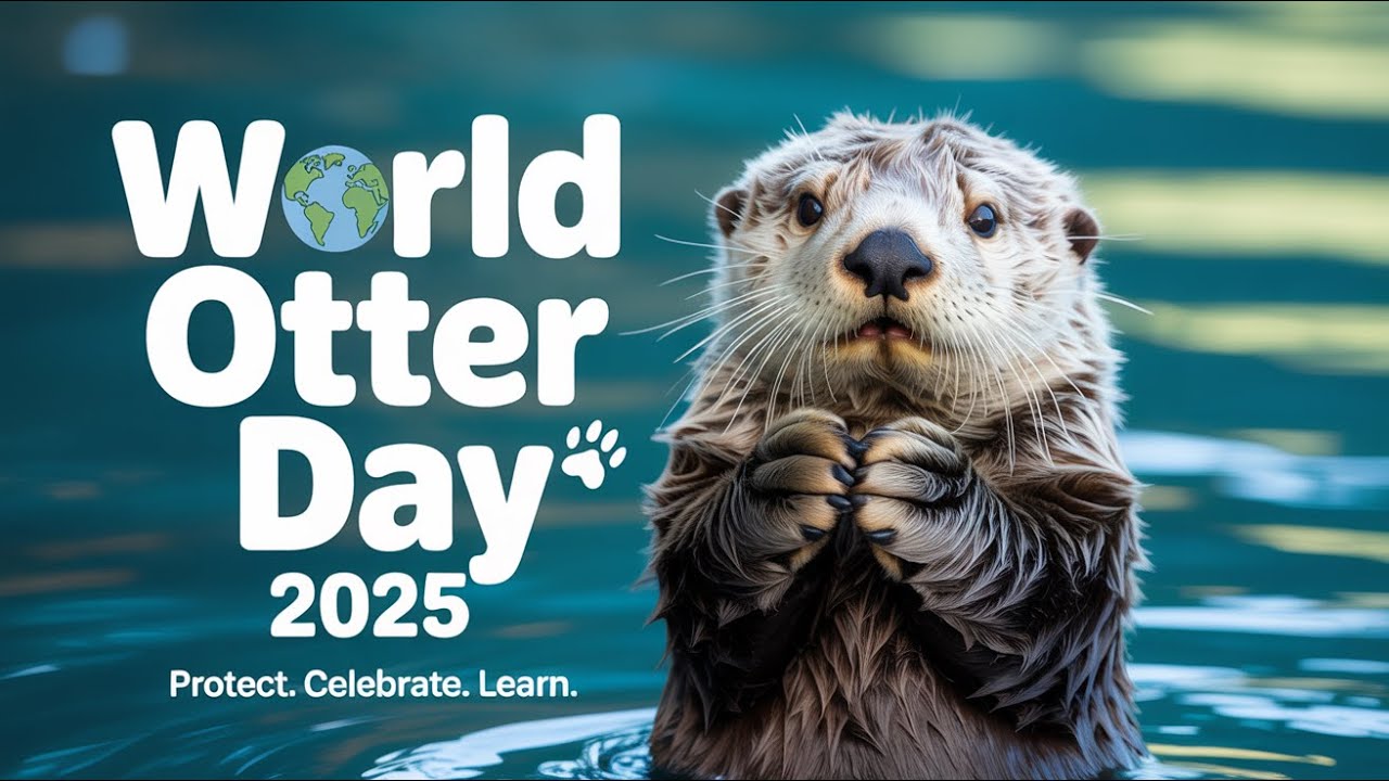 🌍 World Otter Day 2025 🦦 | Why Otters Matter & How We Can Protect Them ...