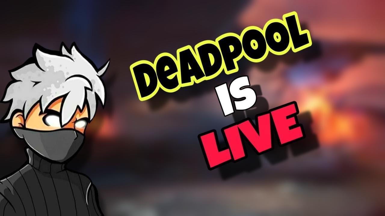 DEADPOOL IS LIVE 🔴 FREE FIRE INDIA #ffindia #livegameplay @Drag21000 ...