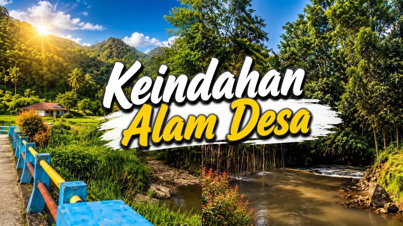 KEINDAHAN ALAM DESA #alamdesa #pesonaalamdesa #pesonaalam # ...