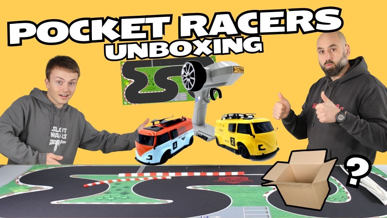 RC Cars in 1:64: POCKET RACERS im Unboxing & Test - YouTube