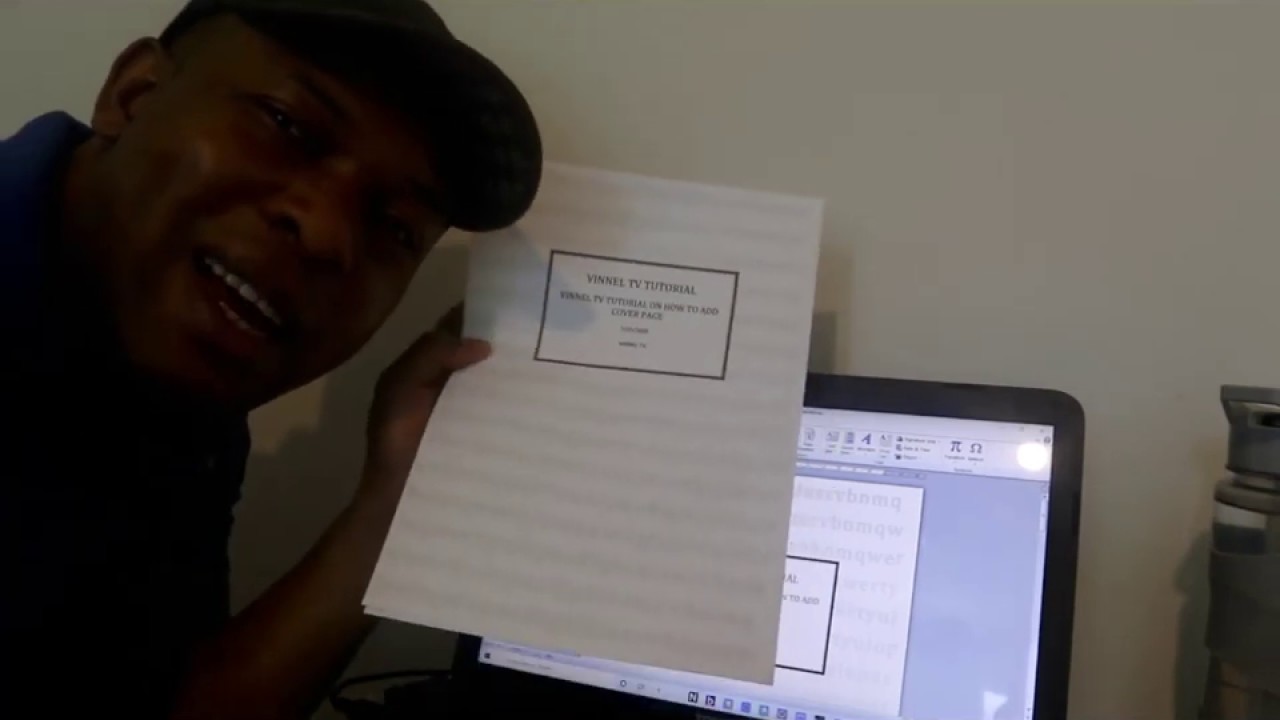 HOW TO ADD A COVER PAGE ON MICROSOFT WORD YouTube how-to-add-a-cover-page-on-microsoft-word-youtube