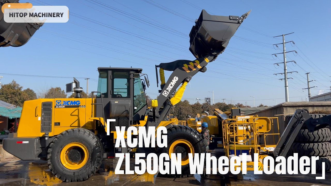 Hot-selling ZL50GN XCMG 5-ton wheel loaders bathed and disassembled ...