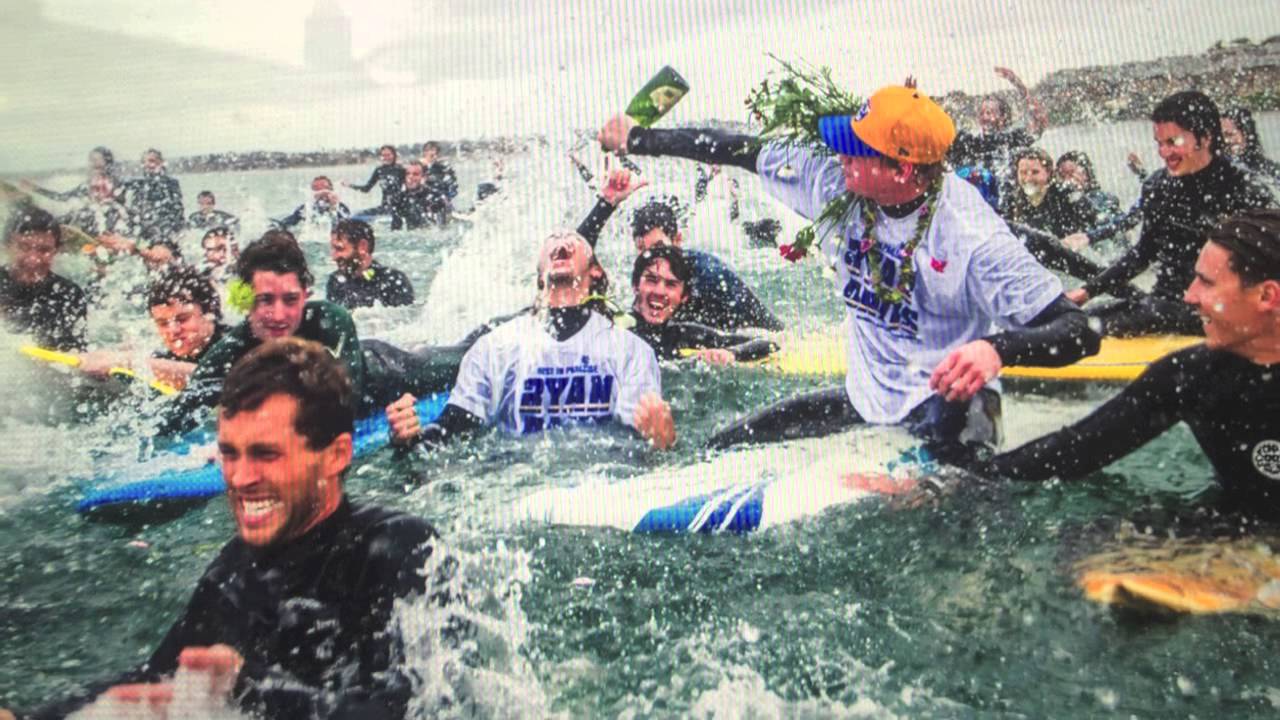 Rest In Paradise | Ryan Davis Paddle Out Memorial | December 21, 2014 ...
