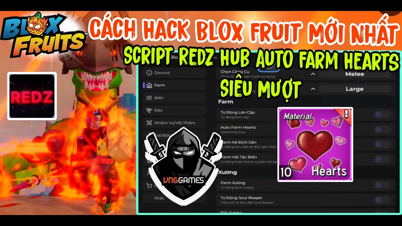 Cách Hack Blox Fruit Update 22 Mới Nhất Script Redz Hub Auto Farm ...