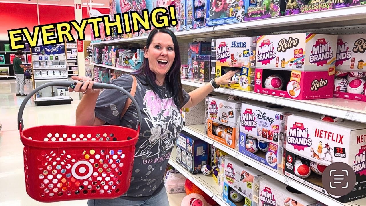 Hunting For ONE of EVERY Mini Brand at TARGET! - YouTube