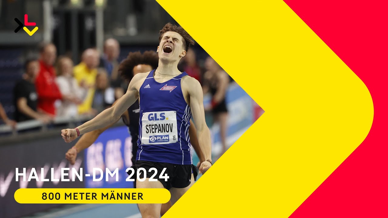 Alexander Stepanov überrascht als Deutscher Hallenmeister - YouTube