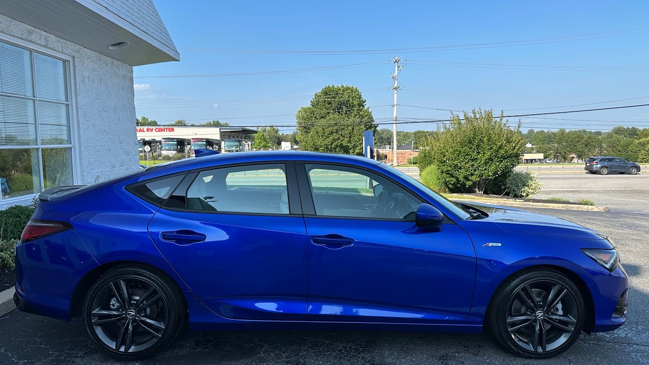 2025 Acura Integra Aspec (apex blue in orchid) #arkoforacura - YouTube