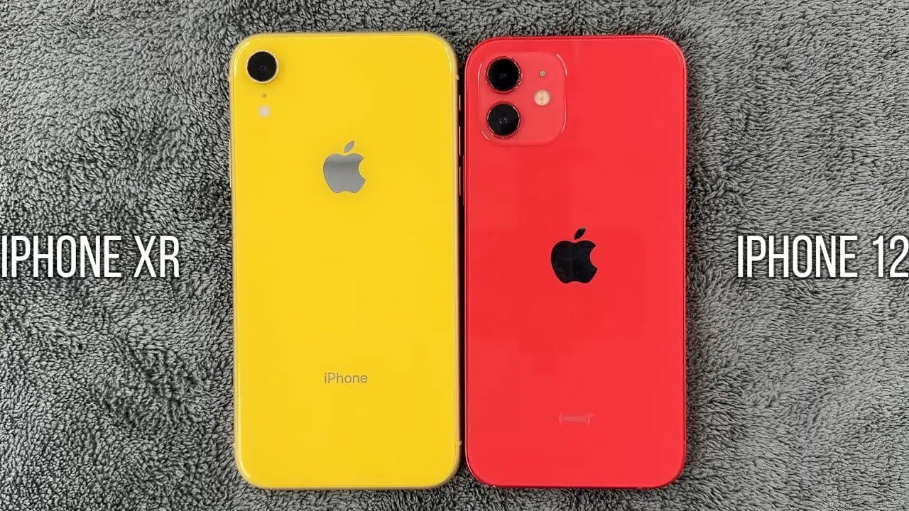 iPhone XR Vs iPhone 12 Speed Test - YouTube