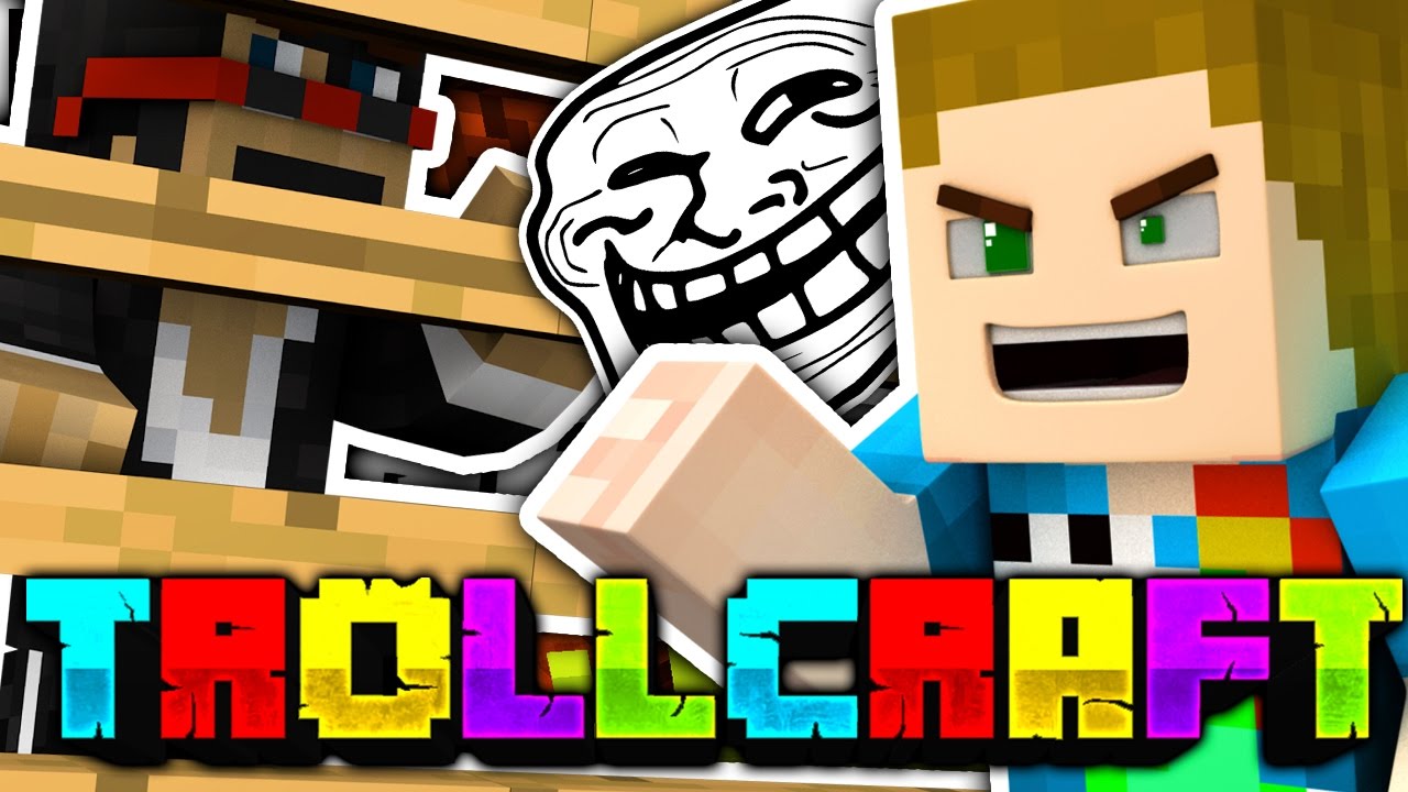 Minecraft | TRAPPING SPARKLEZ TROLL!! - Troll Craft - YouTube