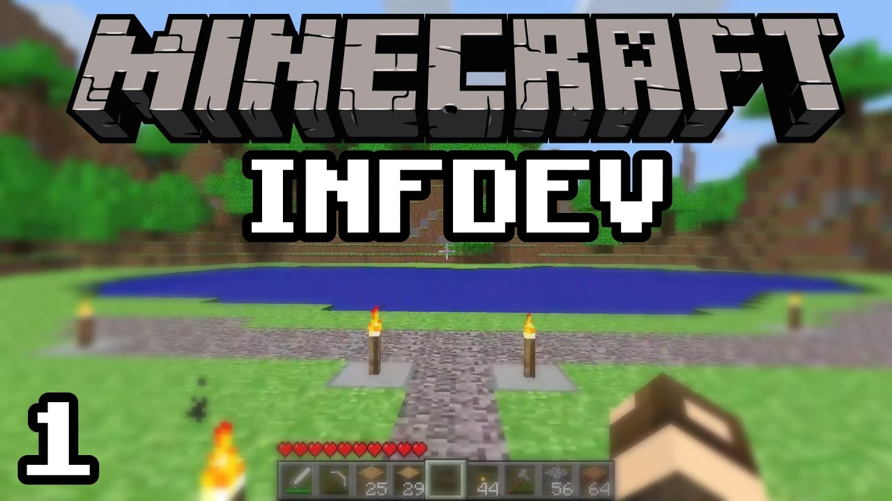 Minecraft Infdev - Staring at the beginning - YouTube