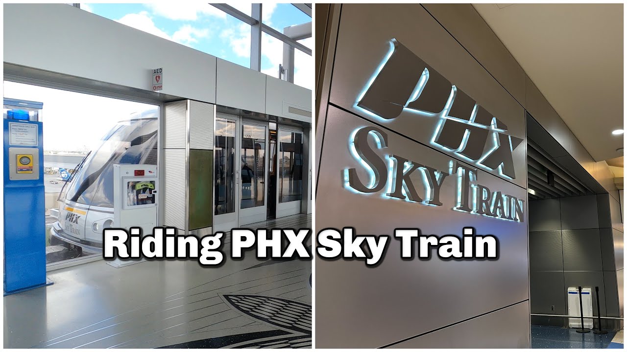 Let’s Ride Sky Train- PHX Sky Harbor Airport - YouTube