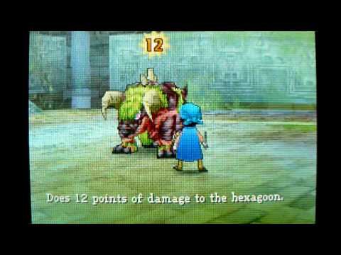 Dragon Quest IX 1st boss Hexagoon - YouTube