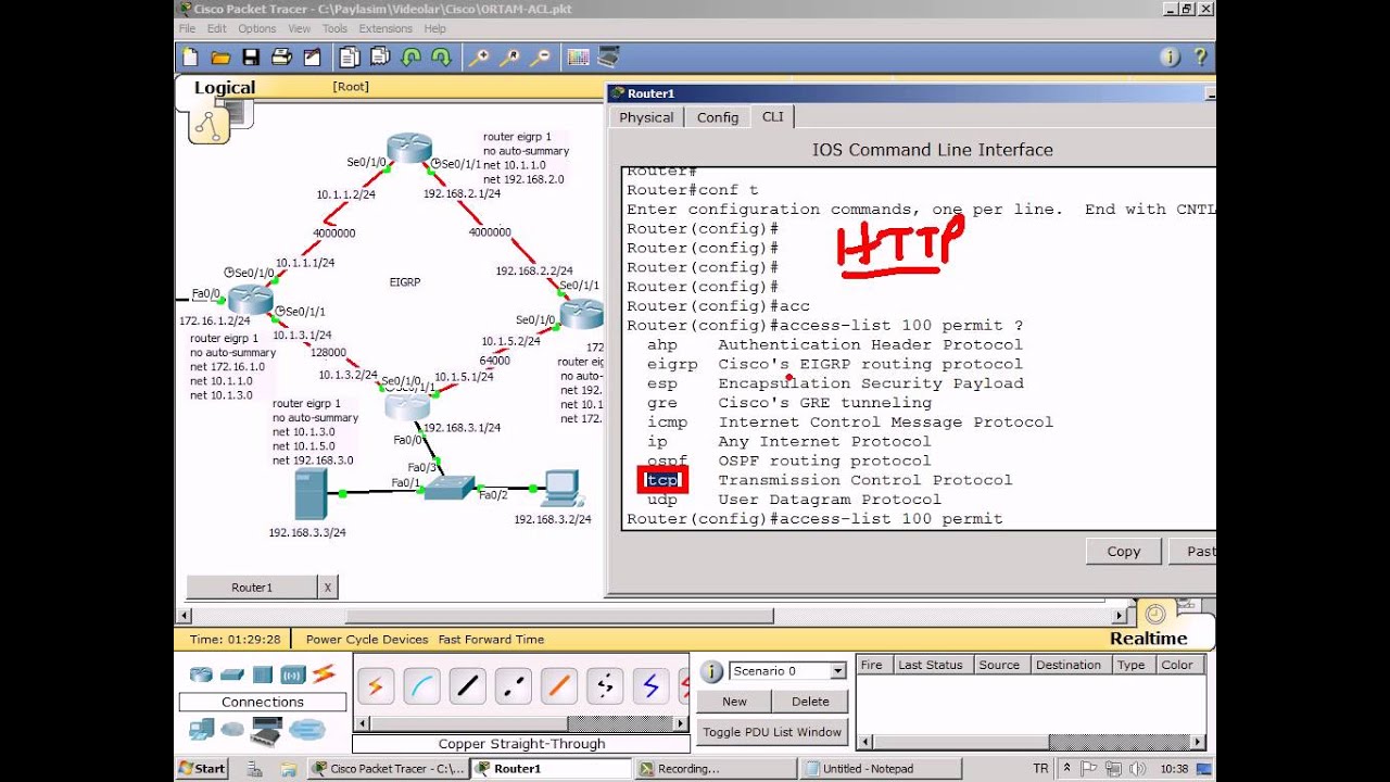 17 Extended ACL, Named ACL - YouTube