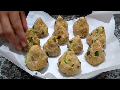COXINHA DE BATATA DOCE FITNESS