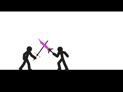 Stick figures fighting animation from Stick nodes mobile app - YouTube