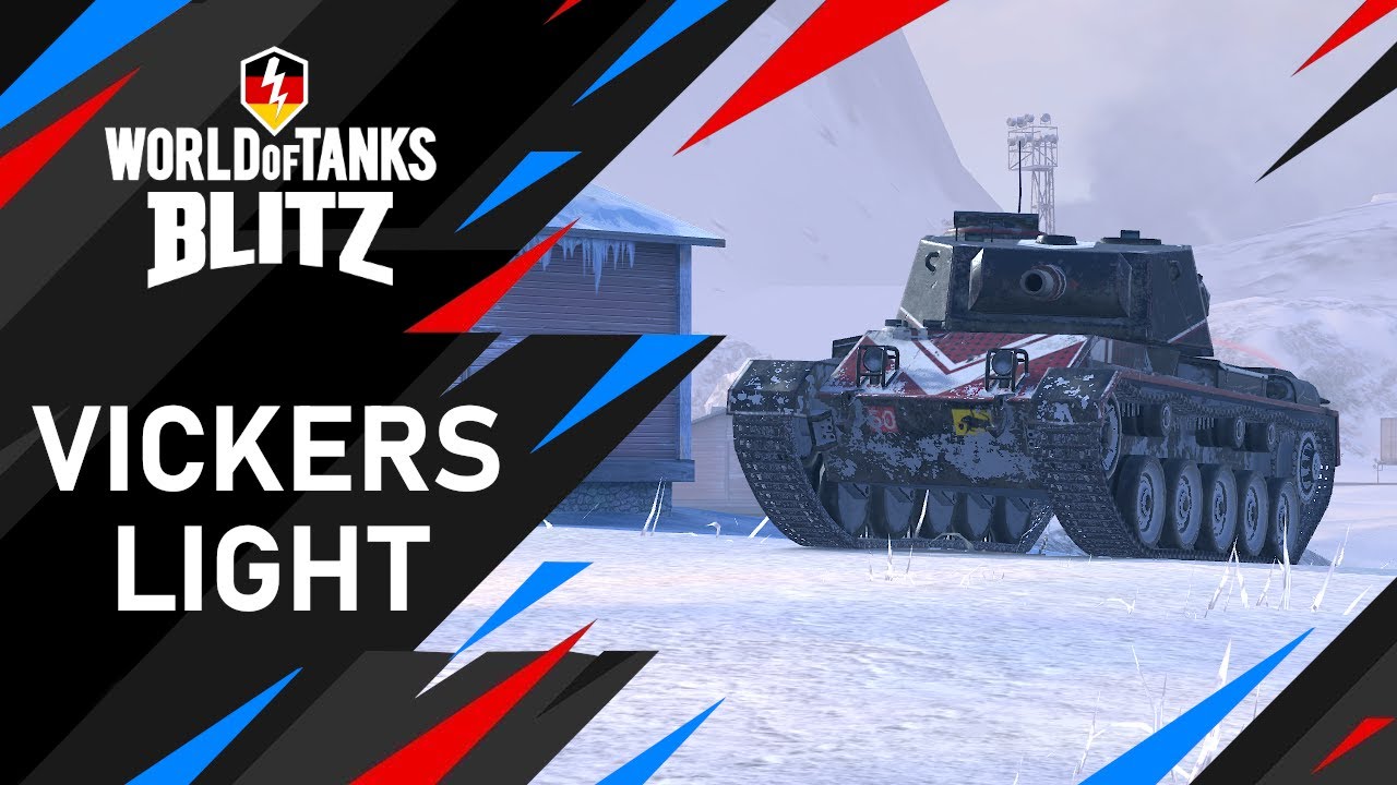 VICKERS LIGHT - WoT Blitz Deutsch #6 - YouTube
