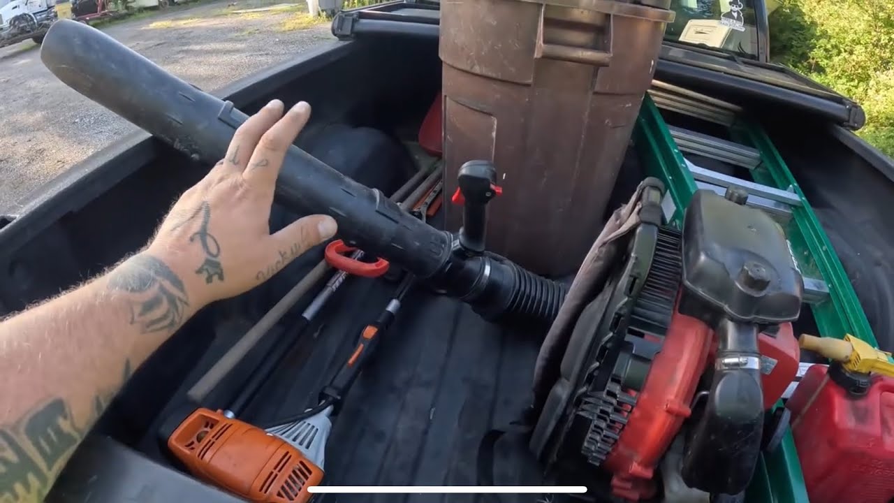 Property trim and truck needs a repair - YouTube
