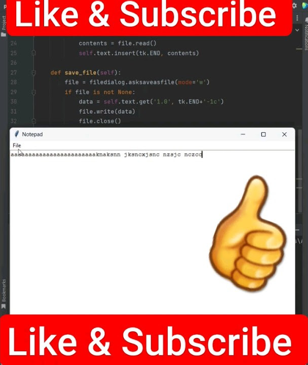 Quick Create A 📝 Notepad In Python Coding Python Notepad Online