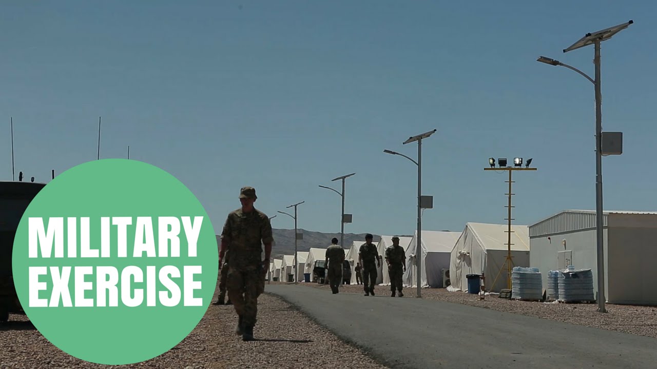British Army stages huge military exercise - ‘Exercise Shamal Storm ...