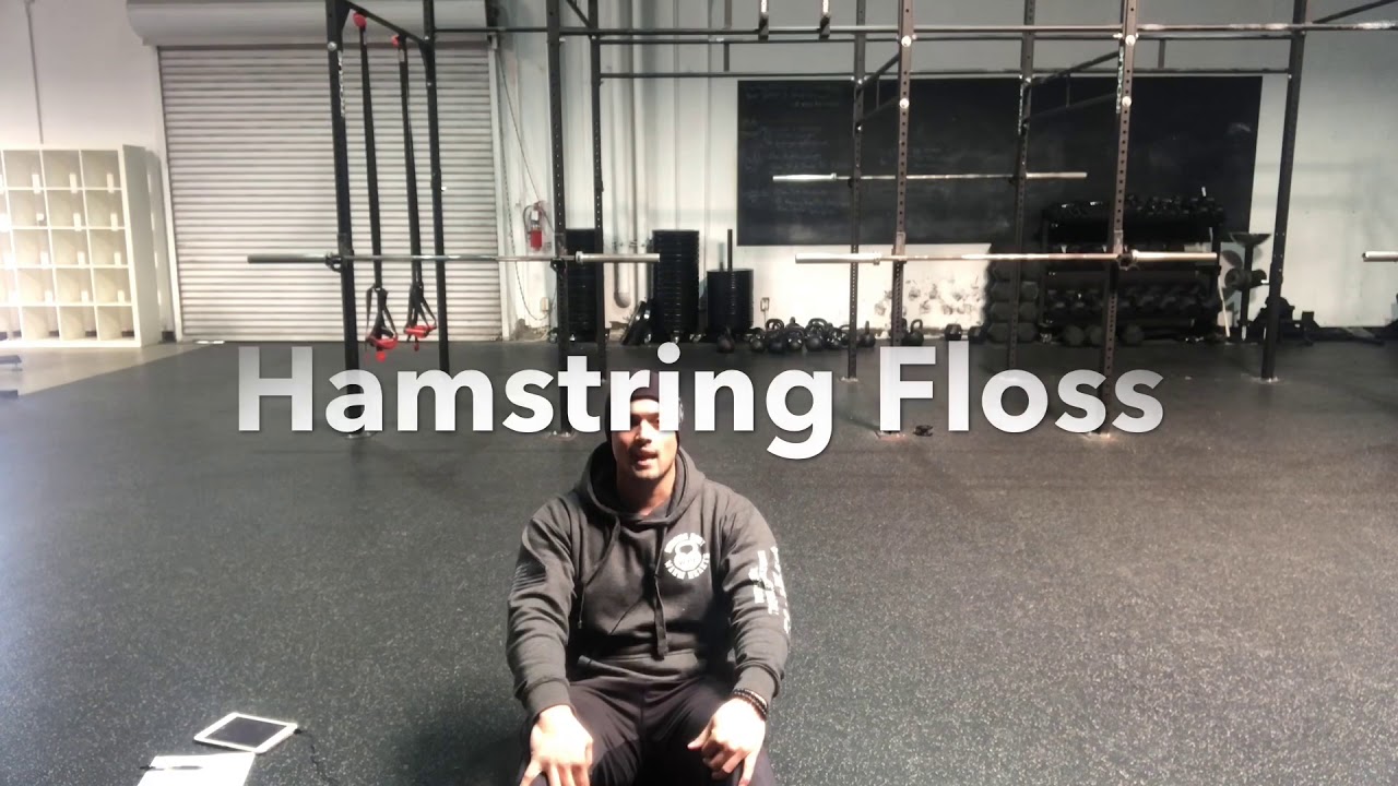 Mobility: Hamstring Floss - YouTube
