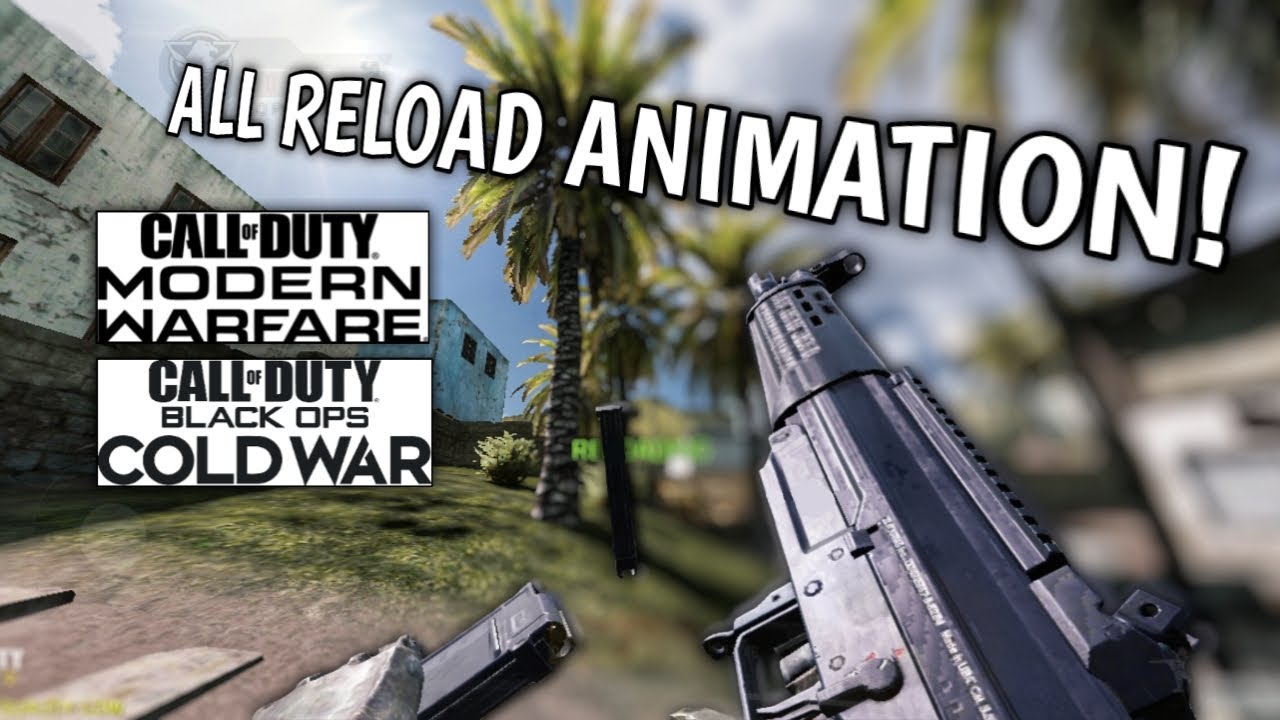 COD:M All CoDMW 2019 & CoD BlackOps Cold War Guns Reload Animation ...