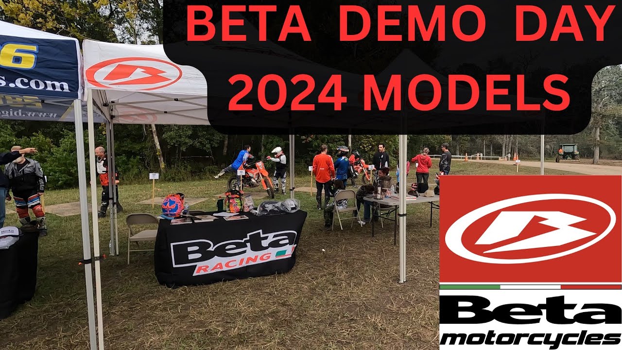 Beta Demo Day 2024 Models, 200 RR RE & XTrainer in November 2023 - YouTube