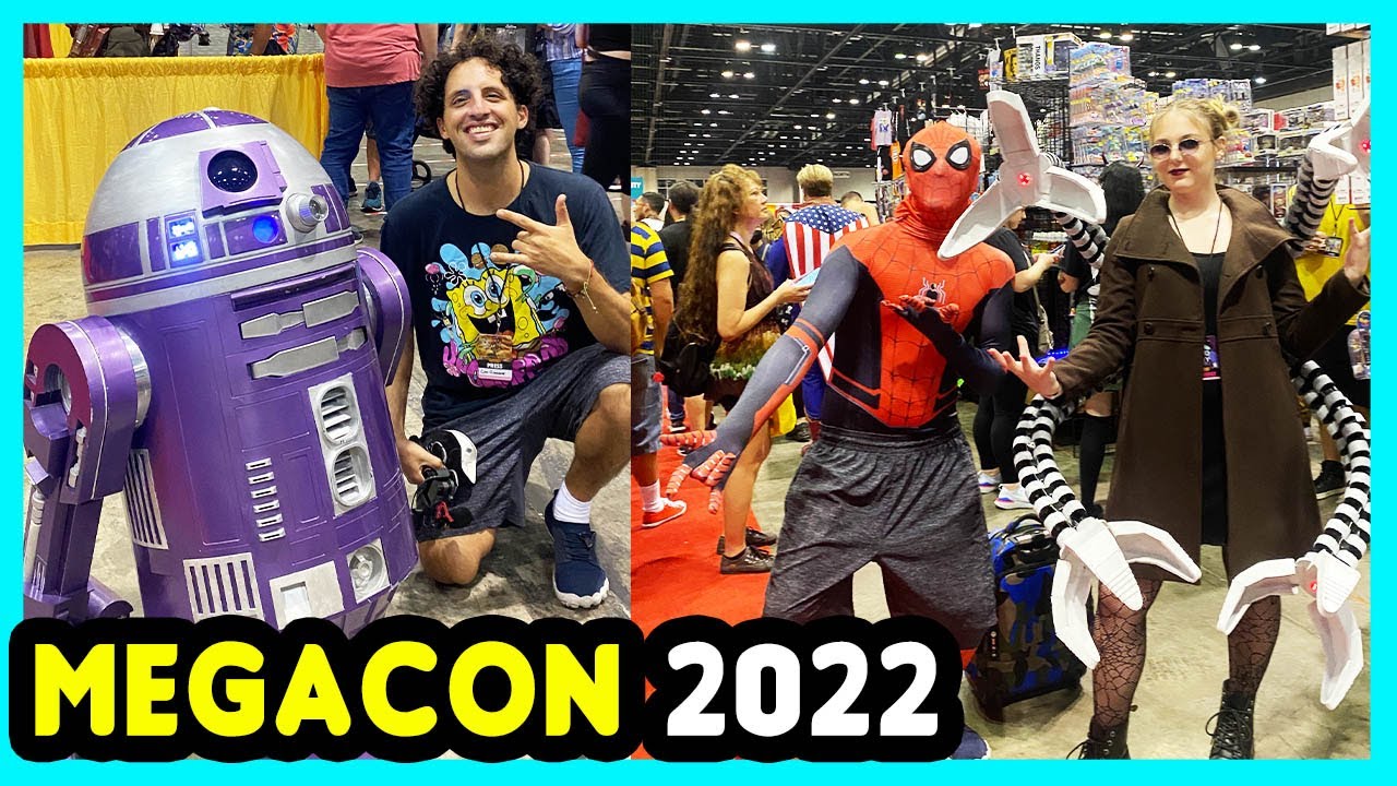 MEGACON ORLANDO 2022 - Best costumes and cool celebrities - YouTube