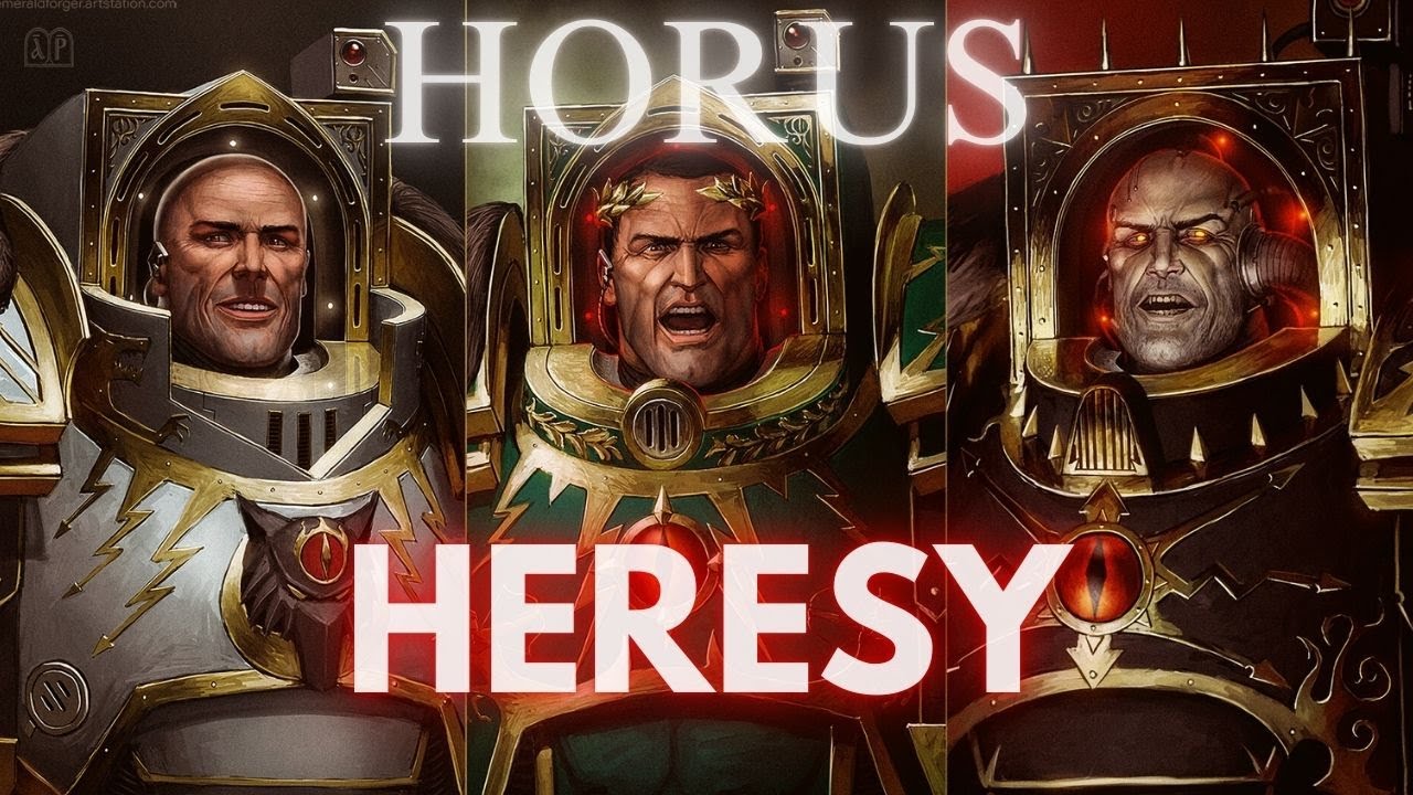 The Horus Heresy Explained: Warhammer 40K Lore - YouTube