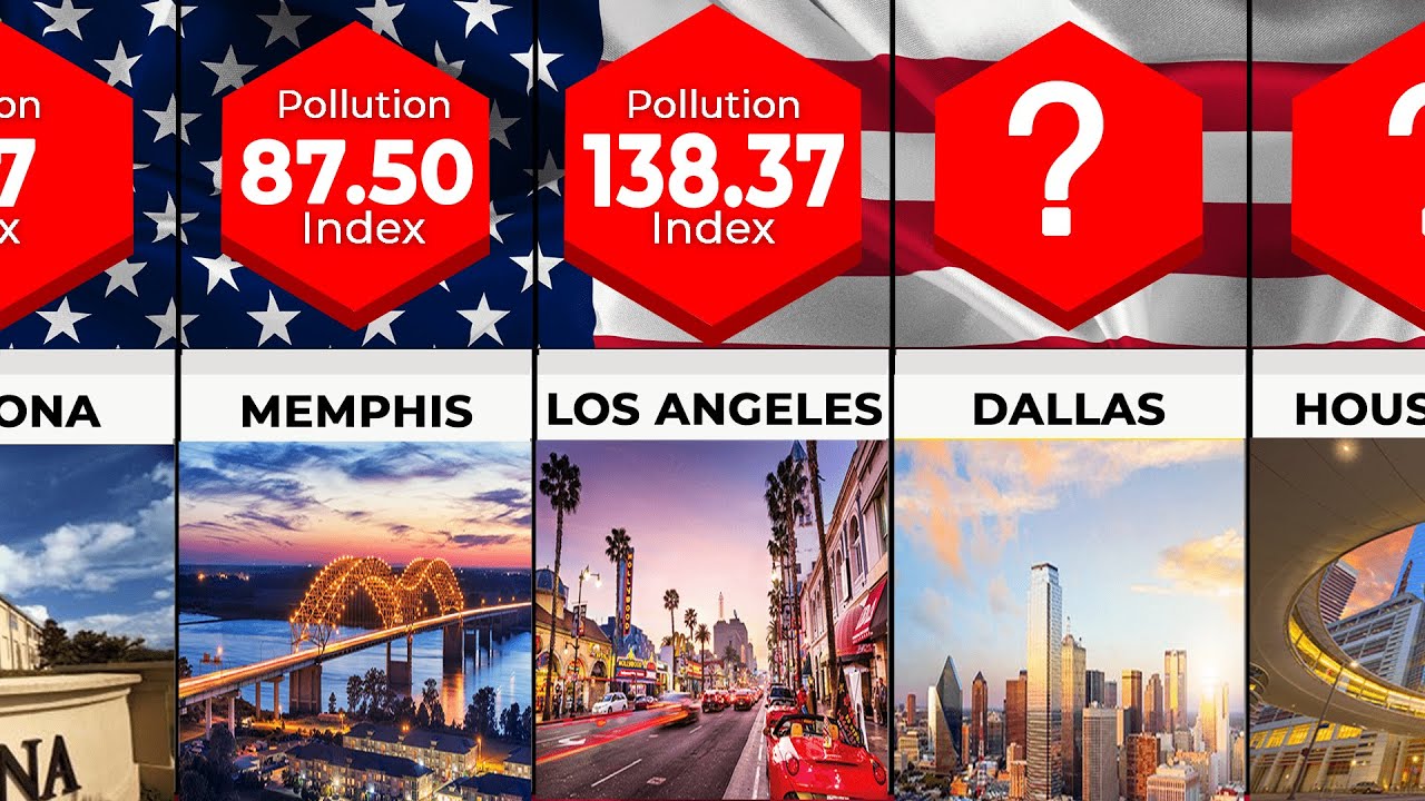 Most Polluted US Cities Comparison (2021) - YouTube